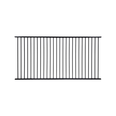 Aluminium Pool Fence Panel 1200mm (H) x 2400 (W) Monument Satin – Pool ...