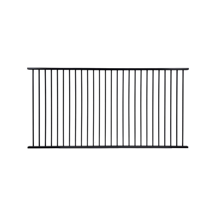 Aluminium Pool Fence Panel 1200mm (H) x 2400 (W) Monument Satin – Pool ...