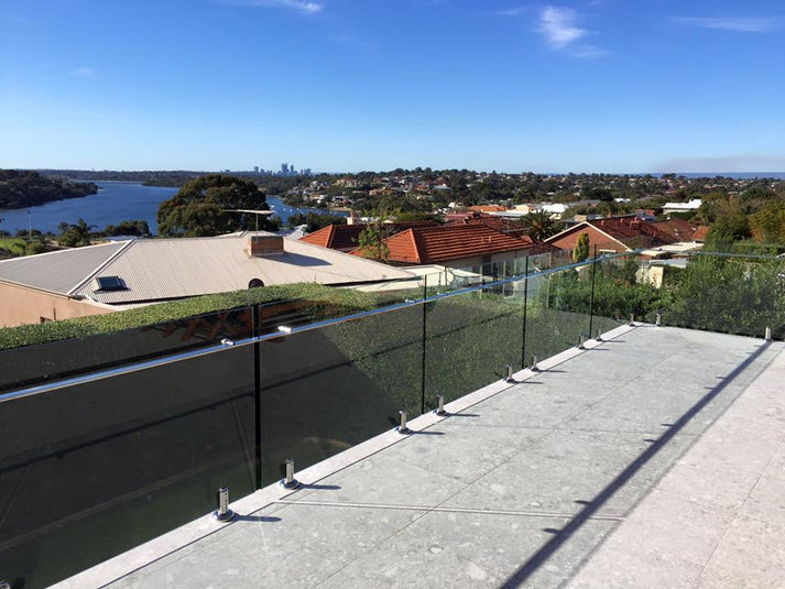 Frameless Glass Balustrade with (Side Handrail) Package Deal – Pool ...