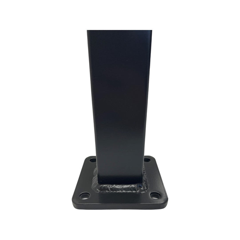 Aluminium Post With Base & Cap 50x50mm Dia Monument Satin – Pool ...